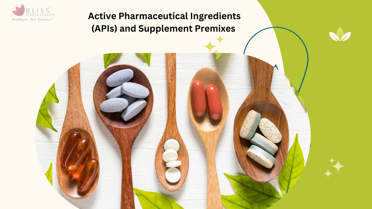 The Role of Active Pharmaceutical Ingredients (APIs) and Supplement ...